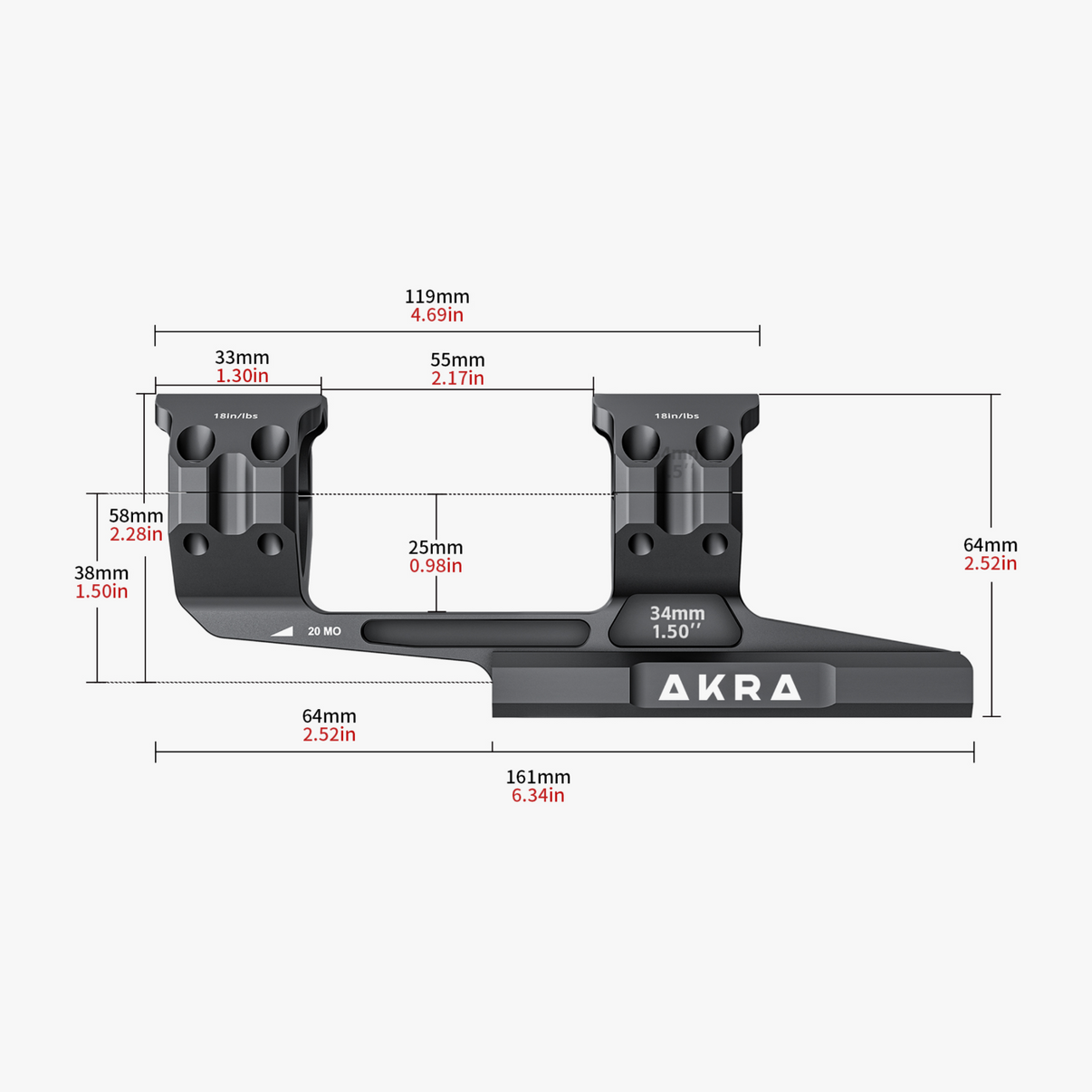ORIGIN X Unimount – AKRA Precision Optics